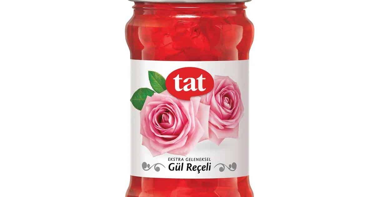 Tat Turkish Rose Jam | Ekstra Geleneksel Gul Receli |380g - Turkish ...